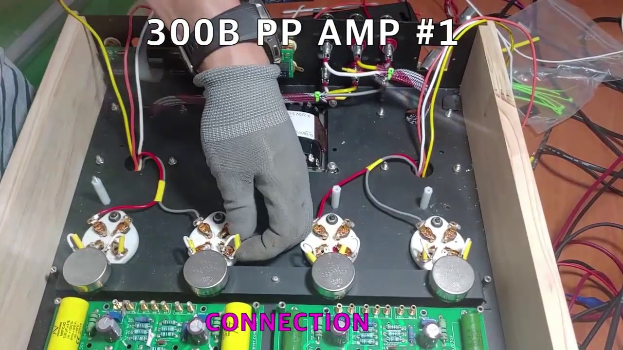 300B PP Tube AMP - YouTube