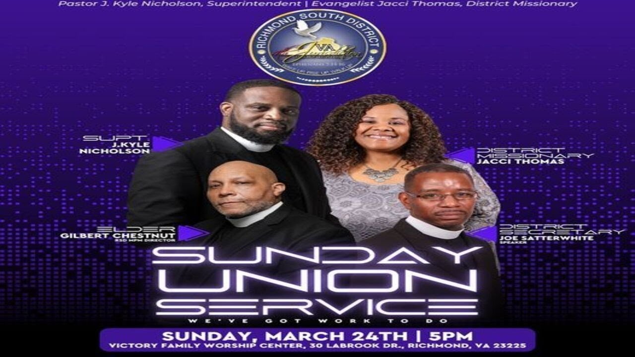 Richmond South District | Fifth Sunday Union | 3/24/2024 - YouTube