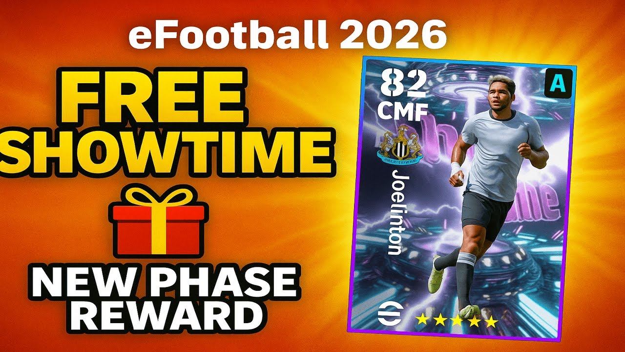 “How to Get FREE Showtime Player 🎁 eFootball 2026 Update” - YouTube