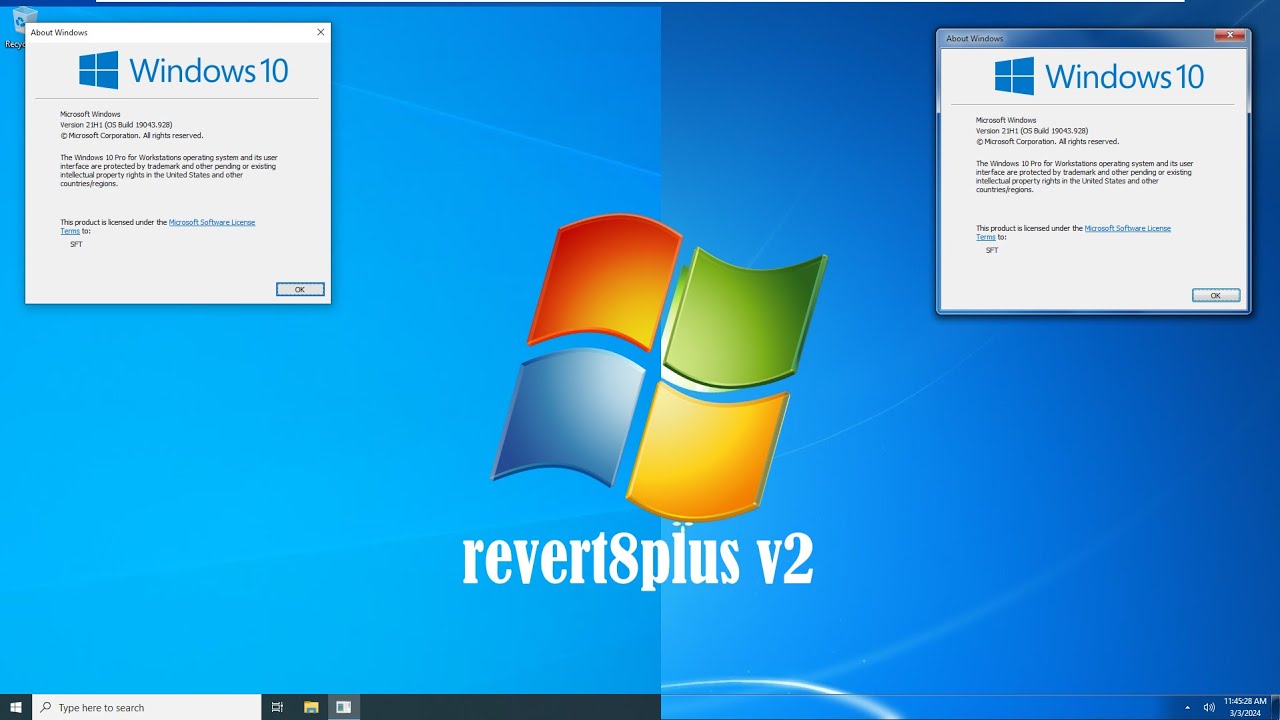 Turn your Windows 8, 10, And 11 PC into looking like Windows 7 | revert8plus v2 - YouTube