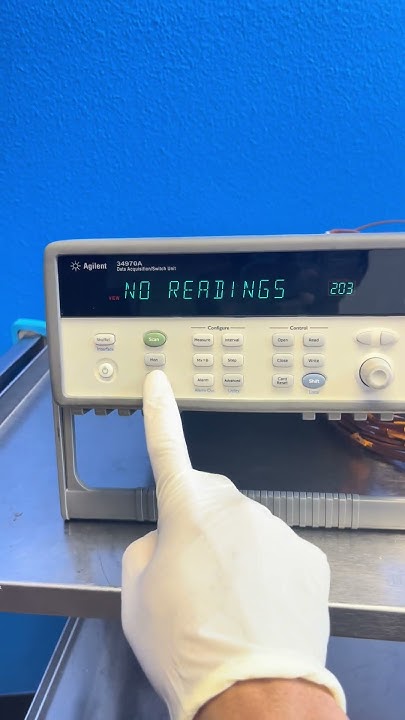 Agilent 34970A Data Acquisition Data Logger Switch Unit,Three Slot ...