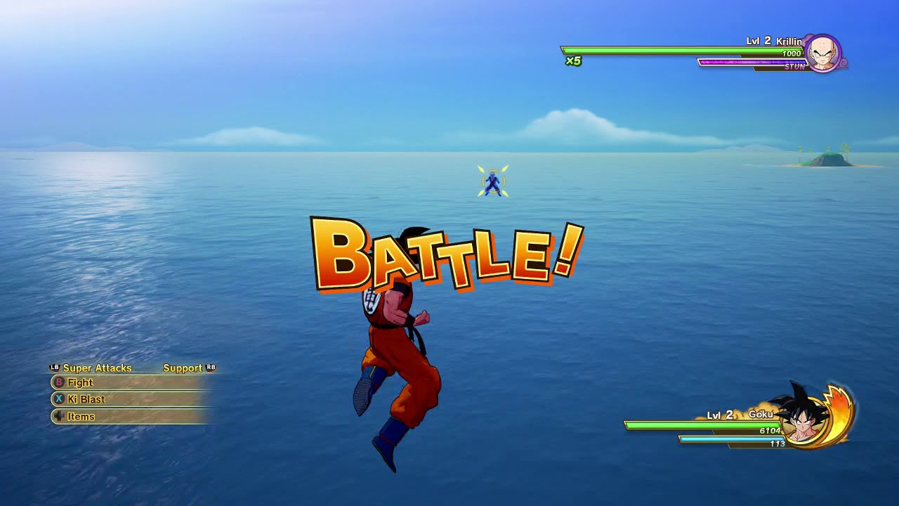 Dragon Ball Z Kakarot Get D Medal Fight Krillin in Training Ground ...
