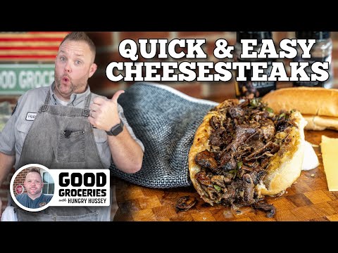 Hussey's Quick & Easy Cheesesteak on the Blackstone Griddle