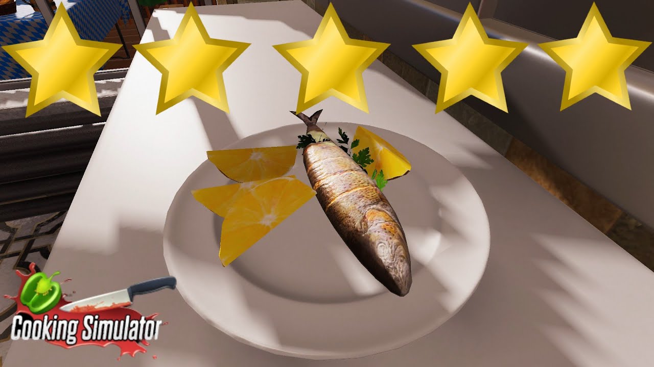 Cooking Simulator wiki | baked trout | 5 Stars - YouTube