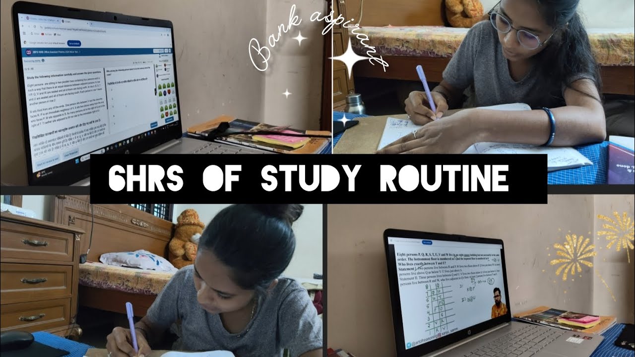 Reality of a Bank aspirant | study | stress | mocks | routine day (6/5 ...