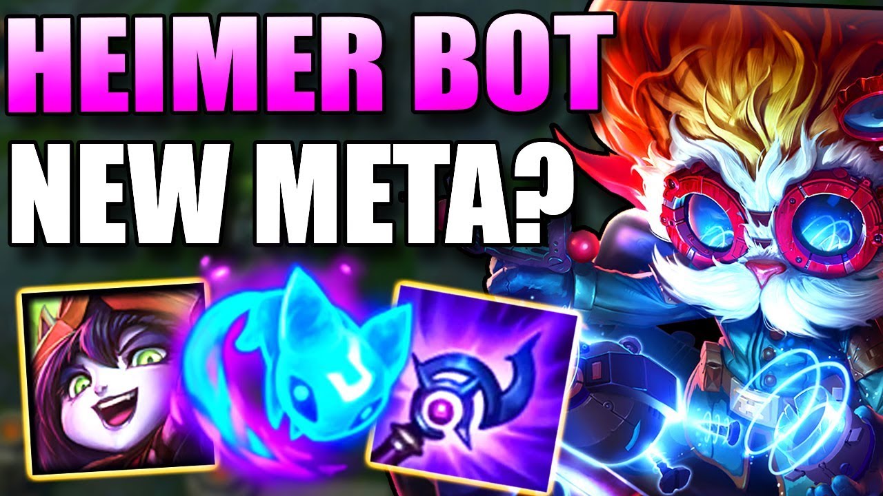 HEIMERDINGER BOT LANE WAS PLAYED IN LCS? WHY DOES HE WORK AS ADC ...