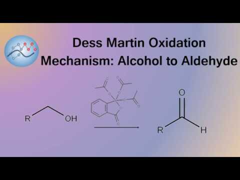Dess-Martin Oxidation Mechanism, Alcohol To Aldehyde | Organic ...