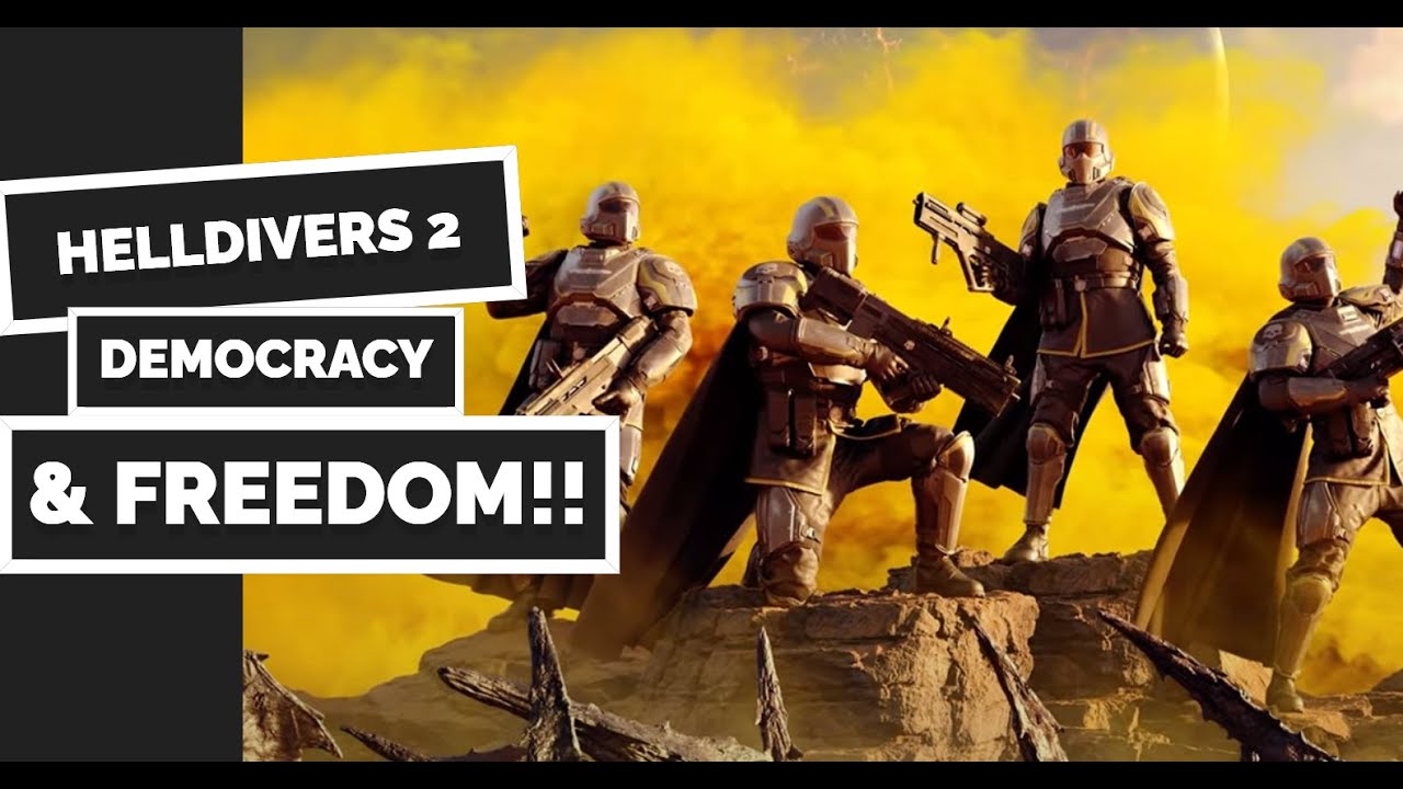 Helldivers 2!! DEMOCRACY & FREEDOM FOR ALL!! - YouTube