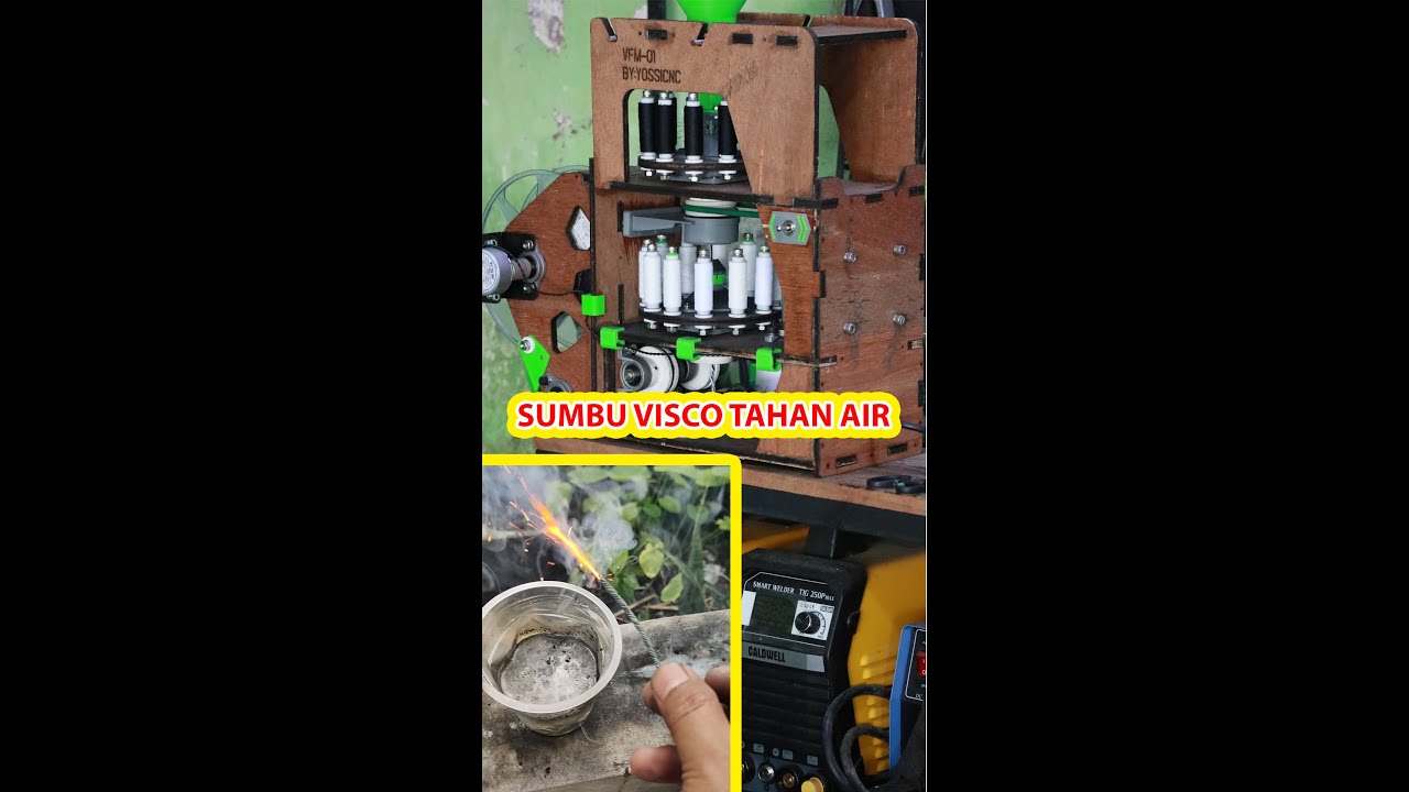 Mesin Sumbu Kembang Api Tahan Air - Homemade Visco Fuse Machine - Visco ...