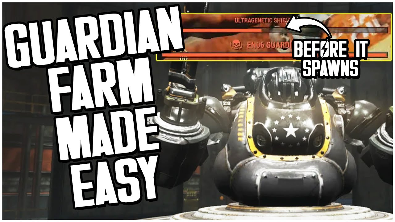 Guardian Farm Made Easy | HOW TO DAMAGE THE SHIELD BEFORE IT FULLY ...