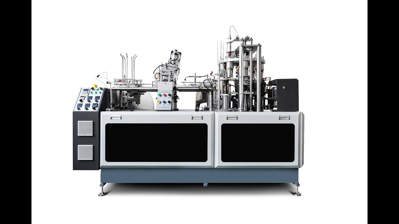 How does the OCM 12 paper cup machine work? - YouTube