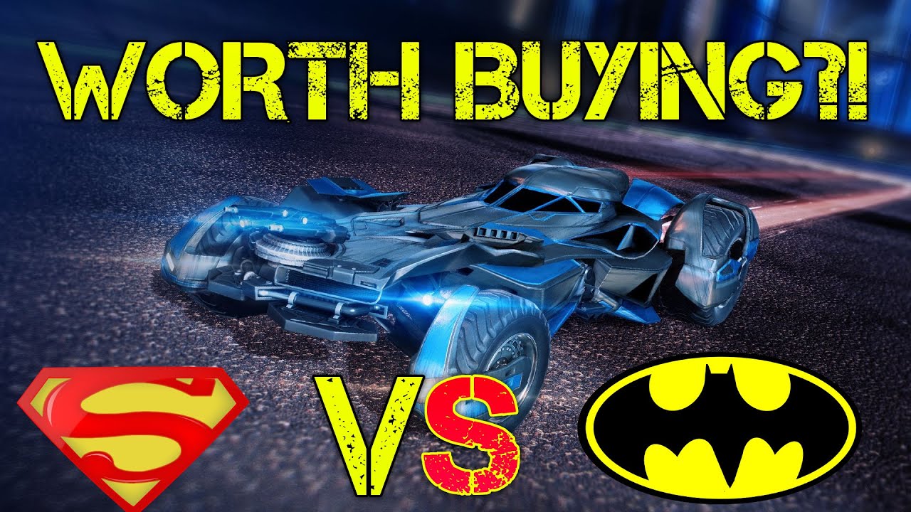 ROCKET LEAGUE BATMOBILE DLC WORTH BUYING?! BATMAN VS SUPERMAN - YouTube