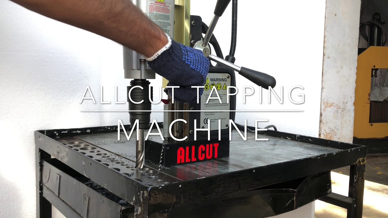 Magnetic Tapping Machine| ALLCUT | - YouTube