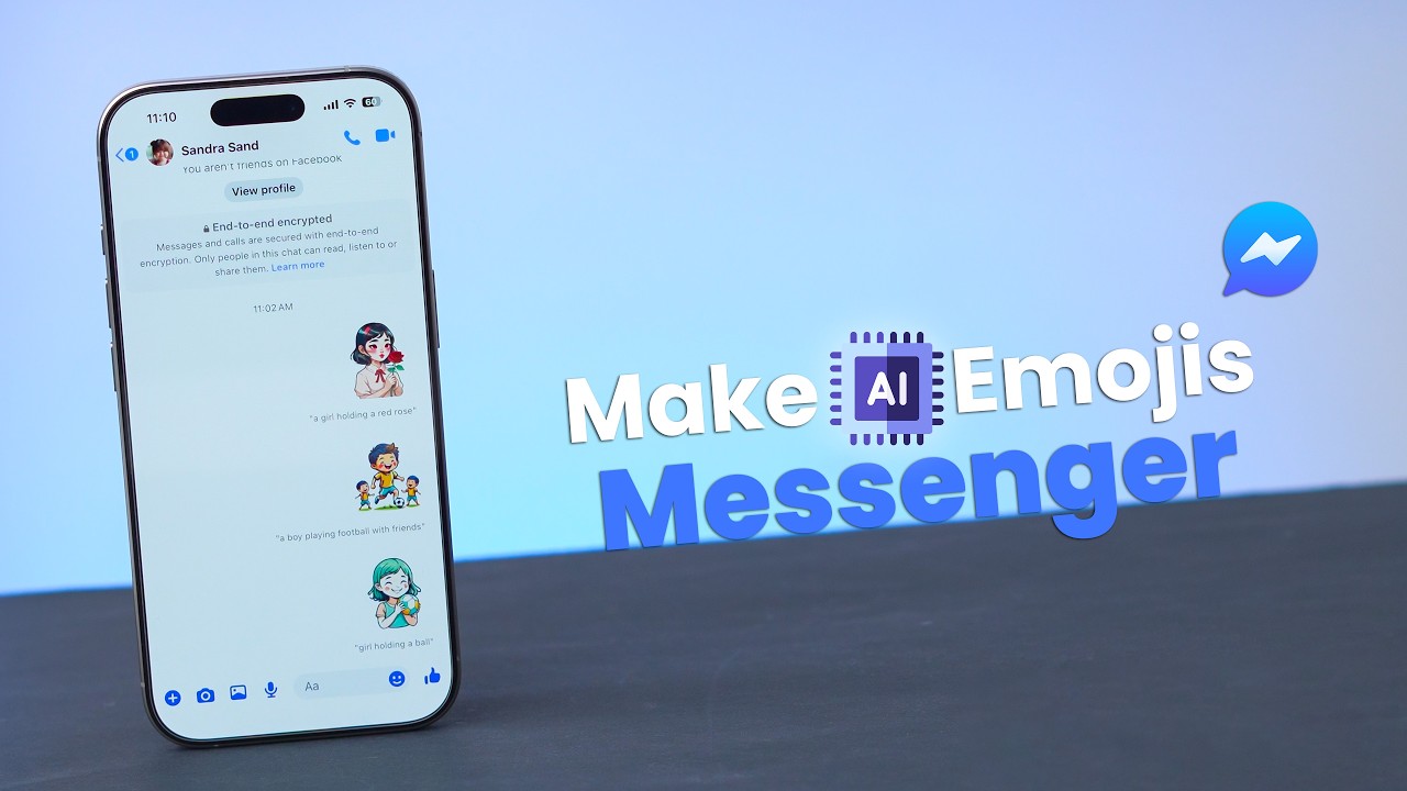 How to Make AI Emojis in Facebook Messenger? - YouTube