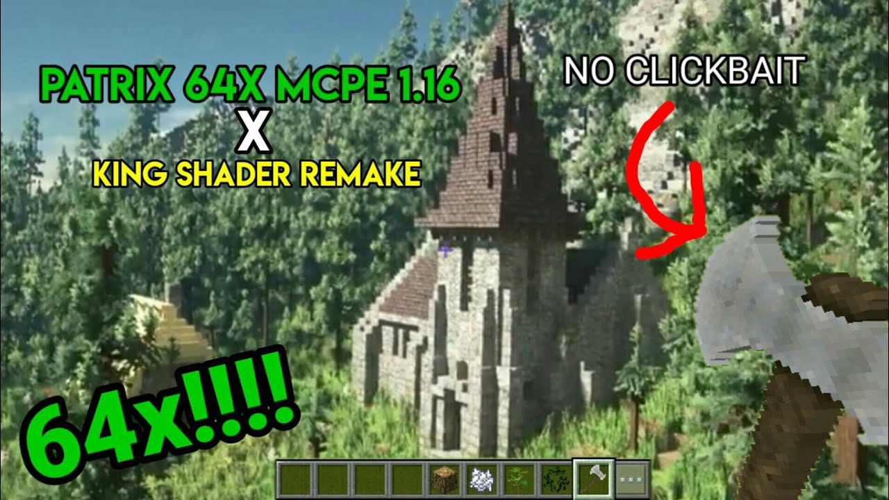 PATRIX 64x + KING SHADER REMAKE BY @Zender85 THE BEST COLLABORATION ...