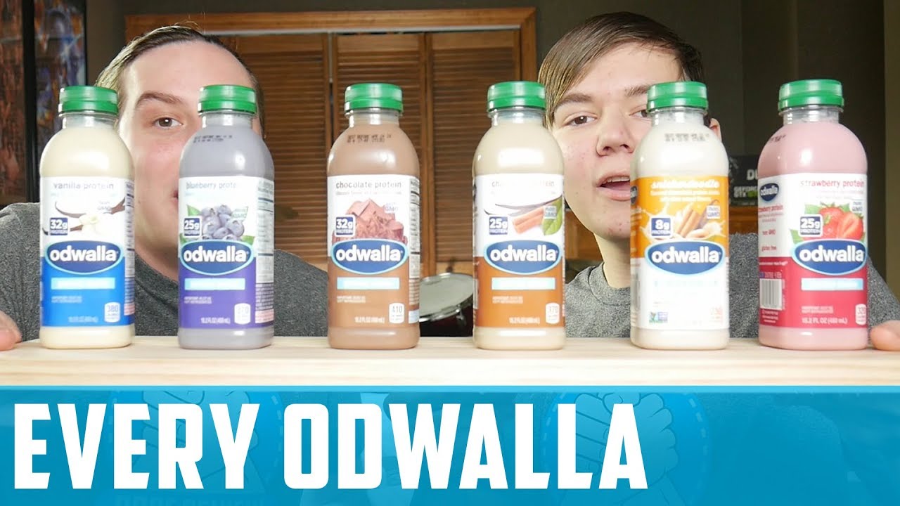 Every Odwalla Flavor | Part 1 - YouTube