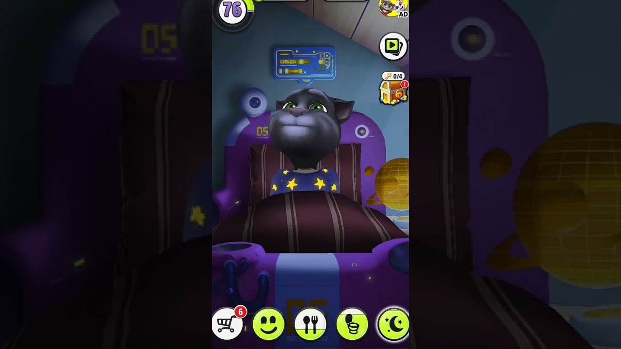 Talking Tom sleep bed with friends or 💯💯💯🙉🙉🙉#shorts - YouTube