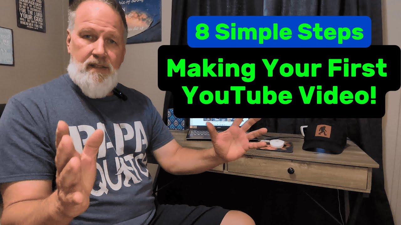 8 Simple Steps To Making Your First YouTube Video - YouTube