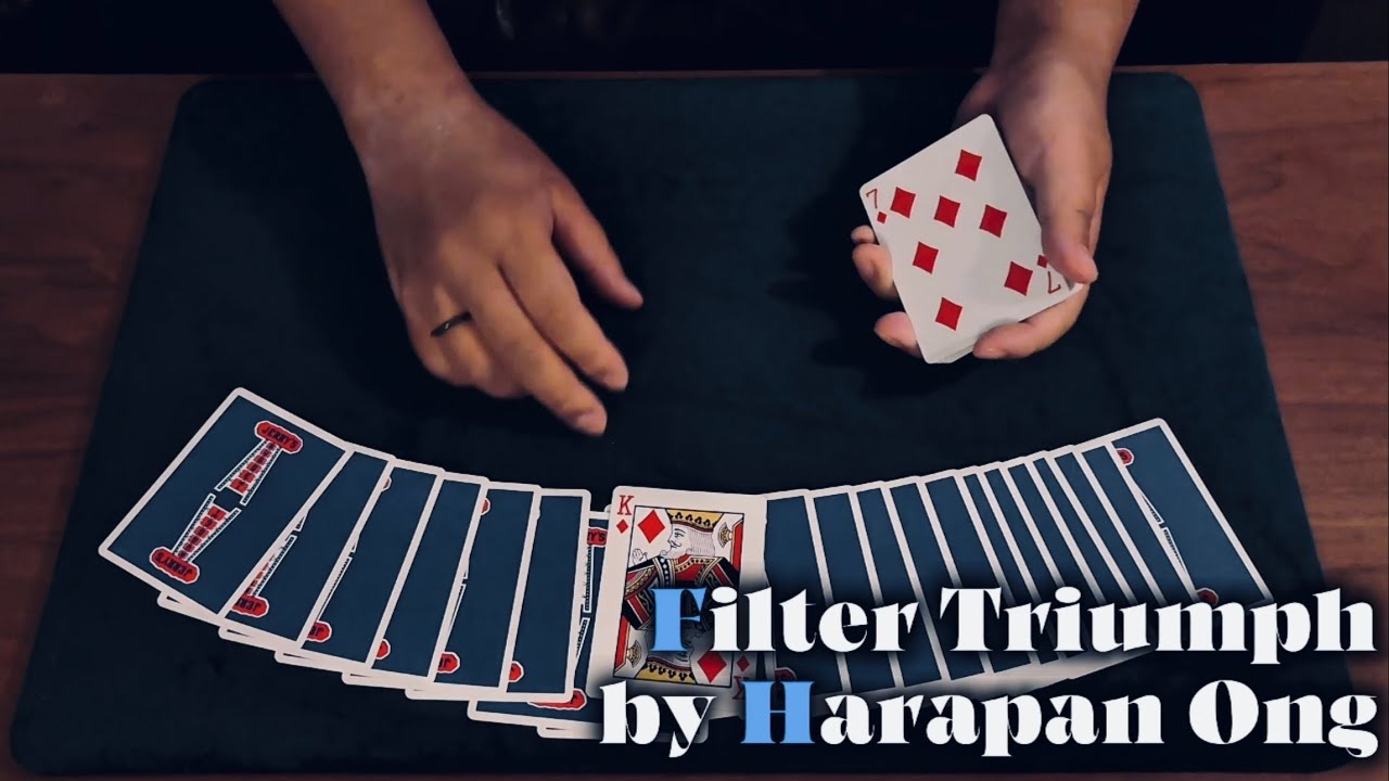 Filter Triumph | Unique Magic!! | Card Trick - YouTube