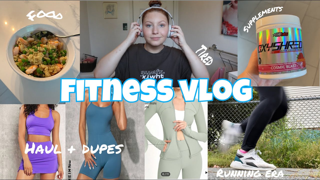 Fitness Summer vlog | I tried running & workout clothes haul! - YouTube