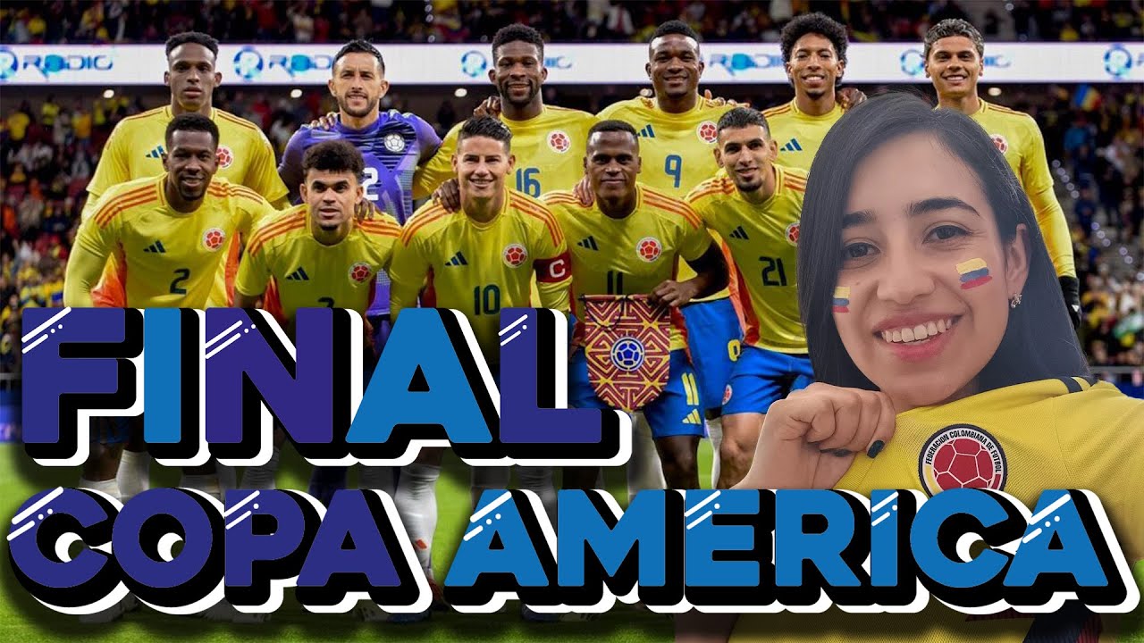 ASÍ SE VIVIO LA FINAL de la Copa America ⚽ GRACIAS SELECCION COLOMBIA 🟡 ...