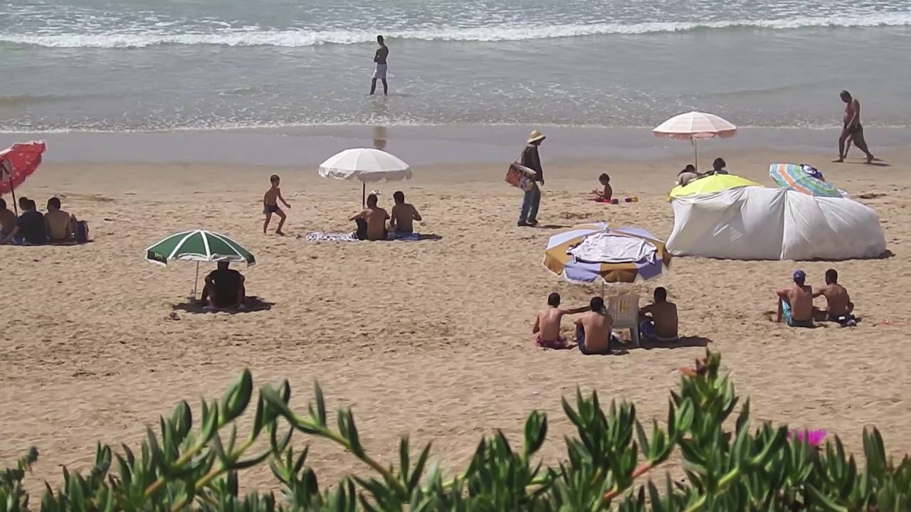 Beach Break Surf in Rabat Morocco - YouTube