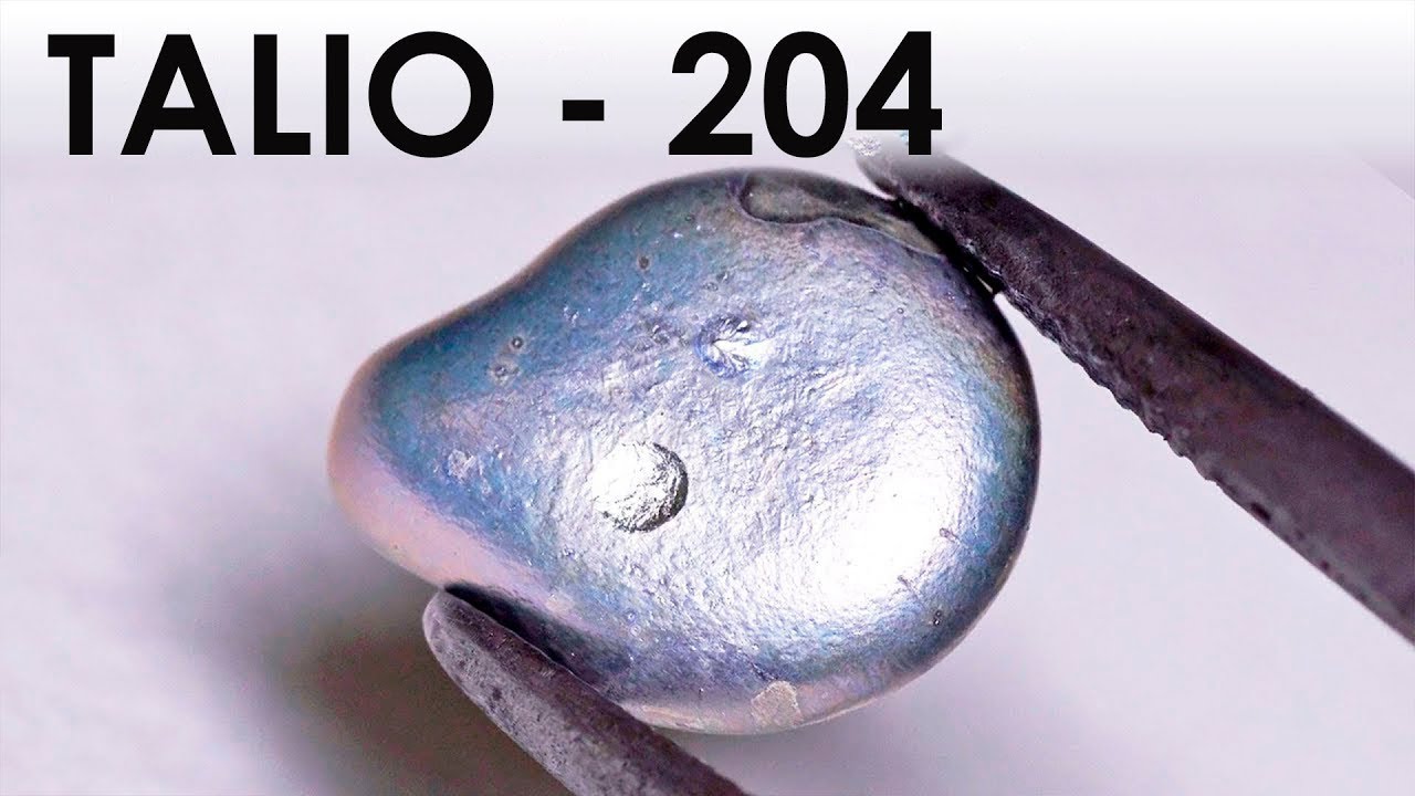 Talio - ¡El metal más tóxico de la Tierra! - YouTube