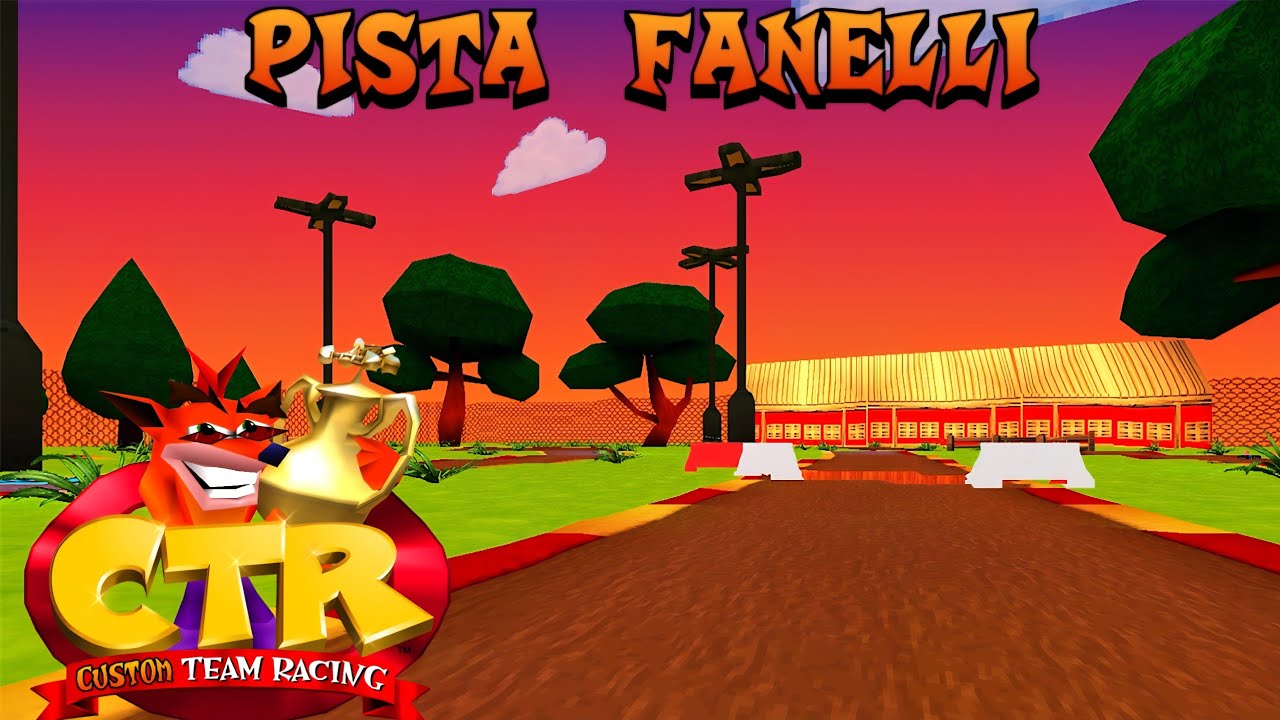 CTR Crash Team Racing: Pista Fanelli Custom Track By Alenex - YouTube