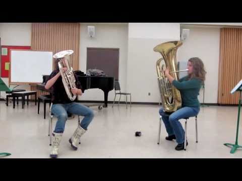 Tuba playing final exam! - YouTube