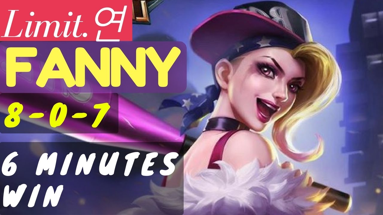 6 Minutes Win [Rank 1 Fanny] | Fanny Gameplay and build By Limit.연 ...
