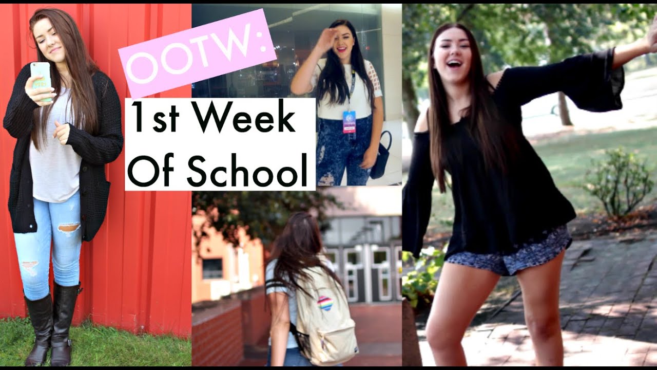 OOTW: First Week Of School! - YouTube