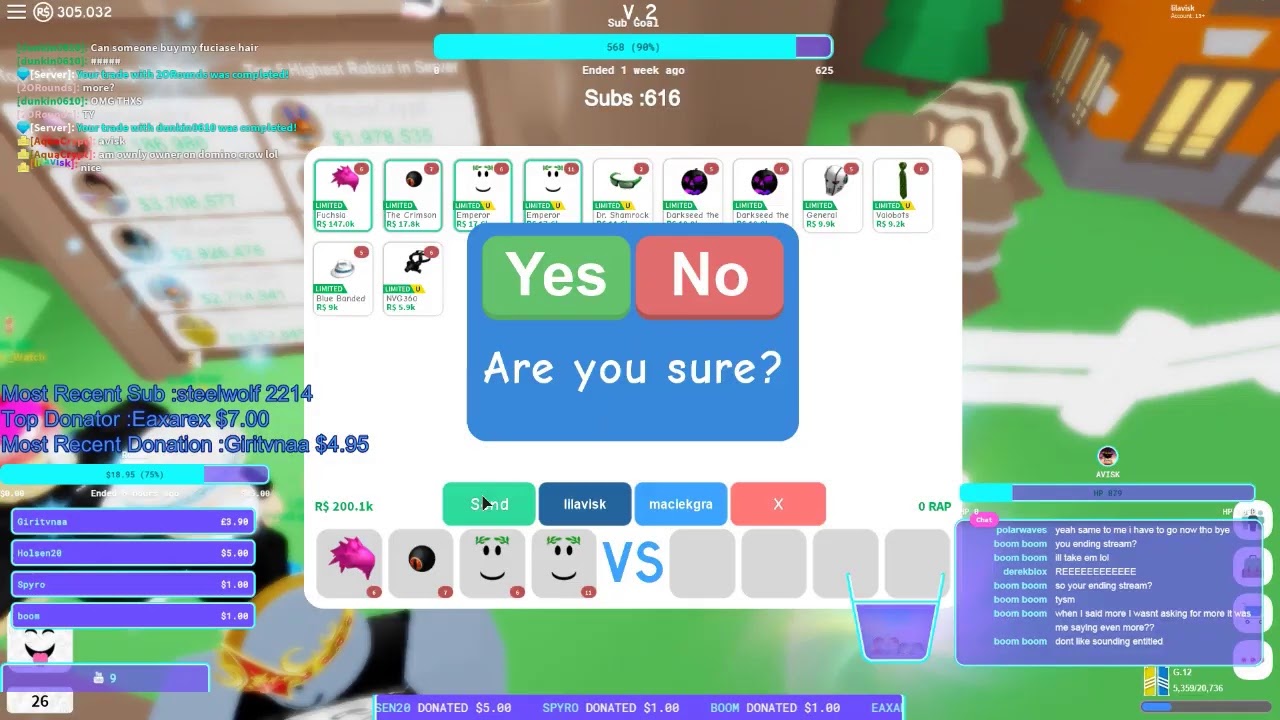 Roblox Limited Simulator Gameplay + Talking - YouTube