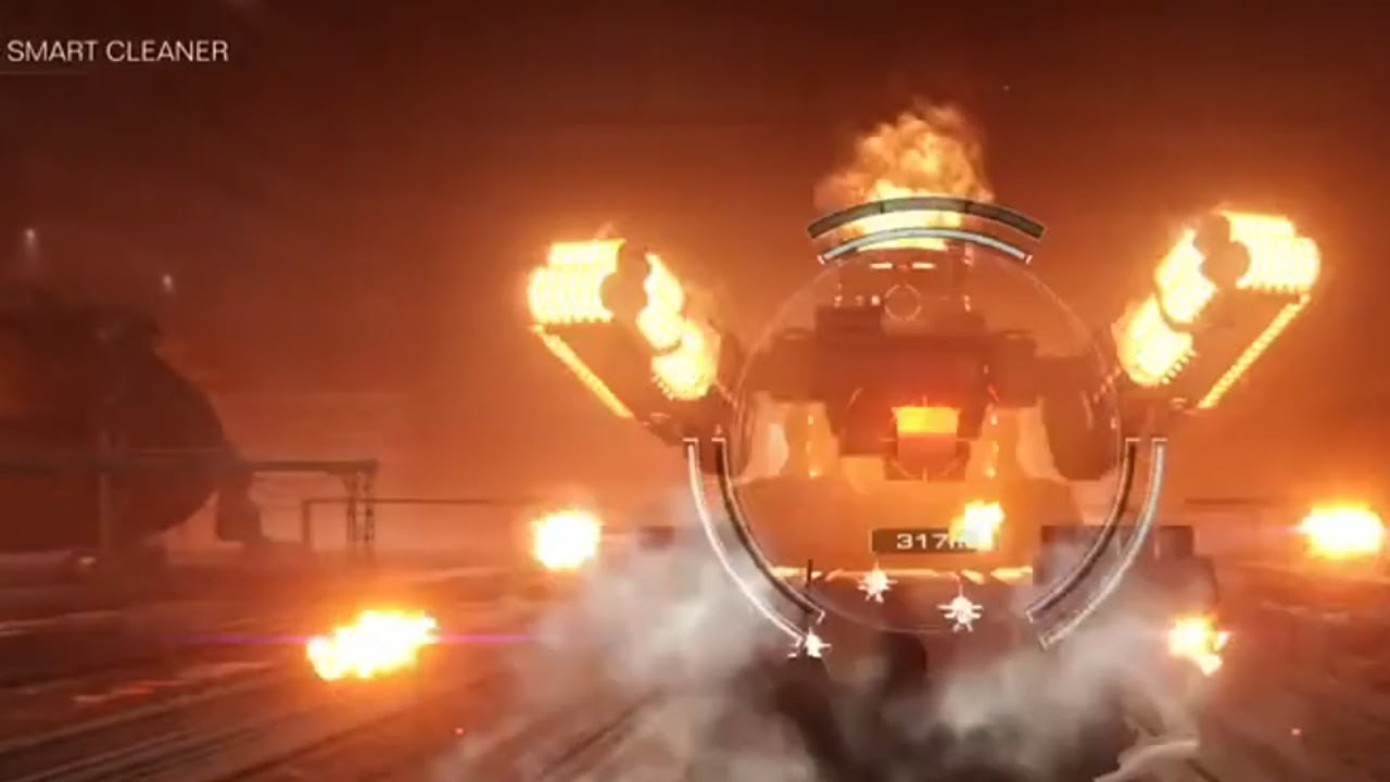 [AC6] EC-0804 SMART CLEANER boss fight - YouTube