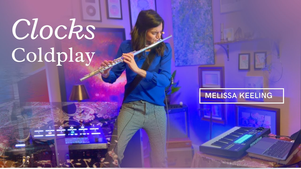 Coldplay "Clocks" - looping cover by Melissa Keeling - YouTube