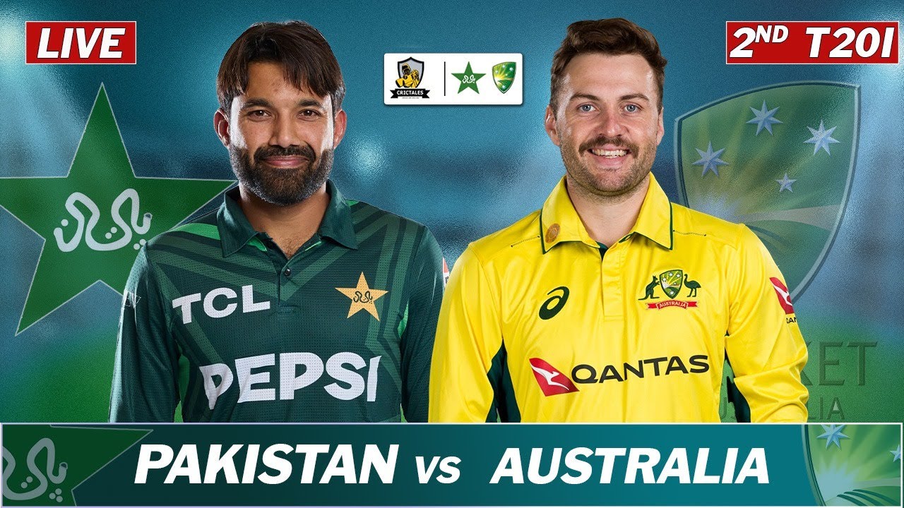 PAKISTAN vs AUSTRALIA 2nd T20 MATCH LIVE COMMENTARY , SYDNEY | PAK vs ...