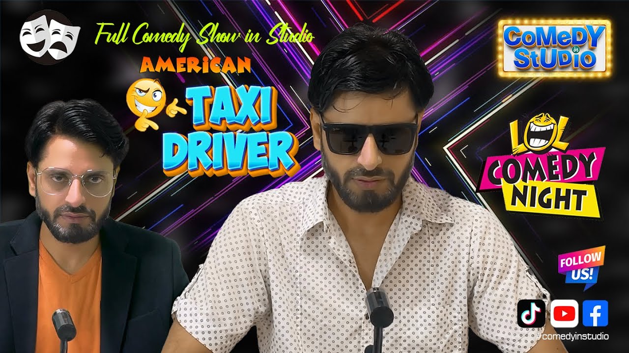 American Taxi Driver || Best Comedy Show || #comedyinstudio #comedy # ...