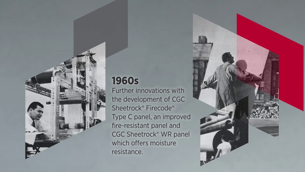CGC Sheetrock 100th Anniversary - ENGLISH - YouTube