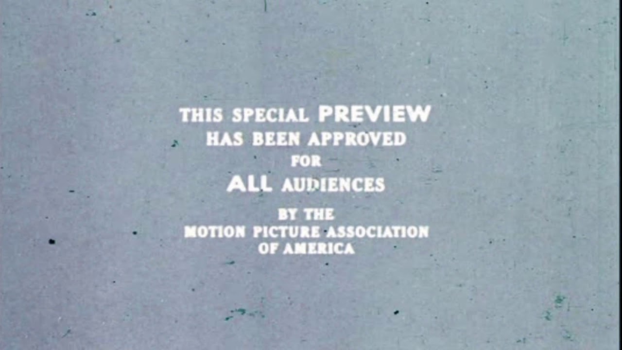 Approved for All Audiences - Title card (MPAA) Bumper - YouTube