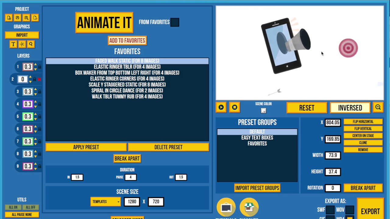Using Easy Mode In Easy Animator Pro - YouTube