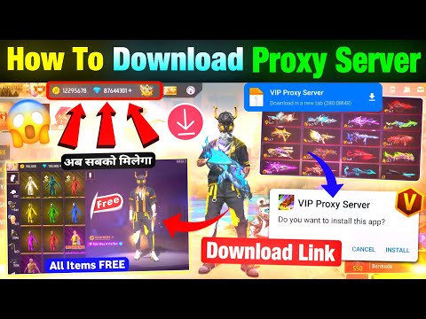 Proxy Server Kaise Download Karen 💯😱🔥| Free Fire VIP Proxy Server | How To Download Proxy Server