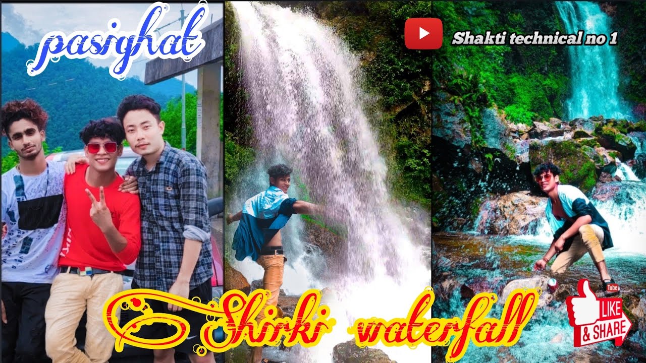 pasighat to shirki waterfall it's beautiful😍 nature🌿🍃 going to shirki ...