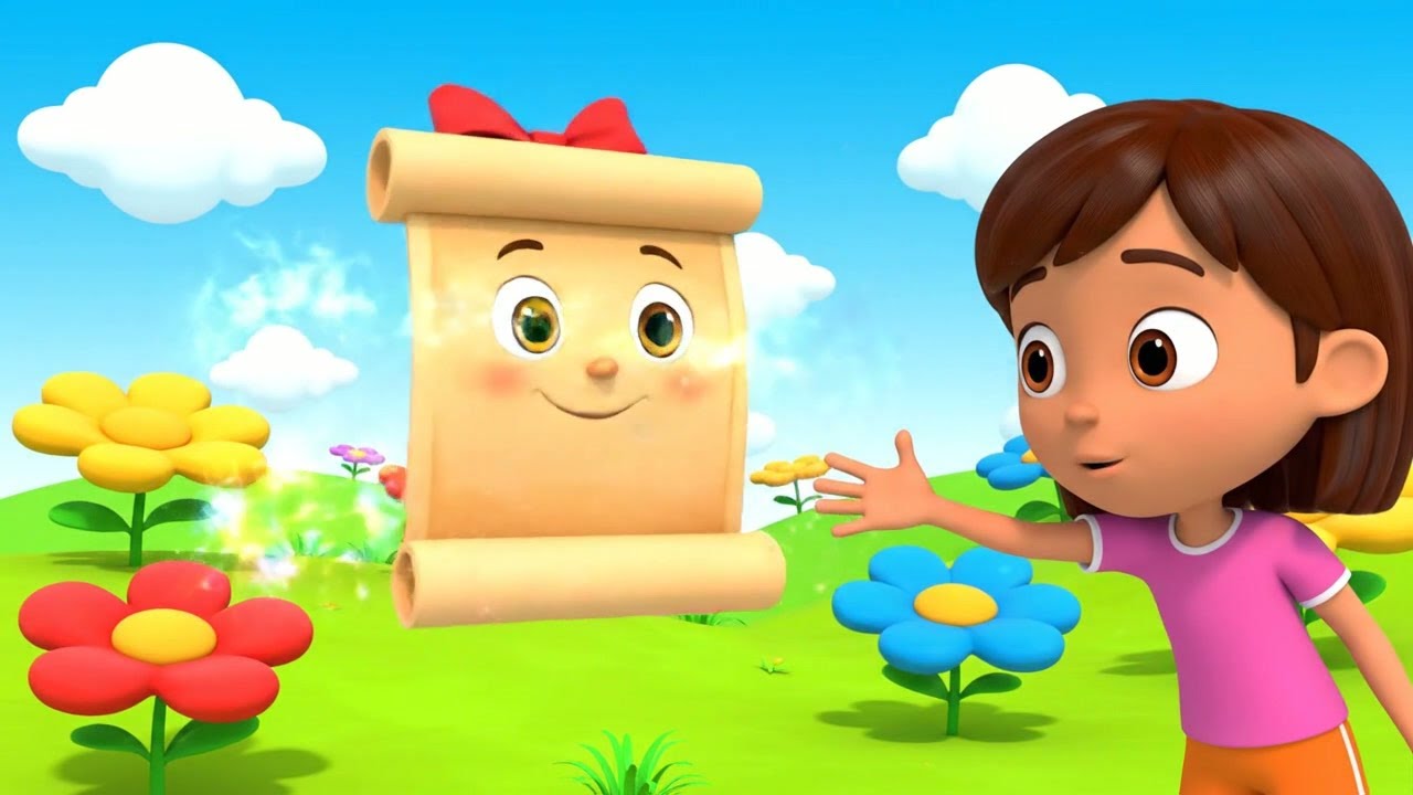 El mapa de Dora se deslizó de forma divertida | Canción divertida para ...
