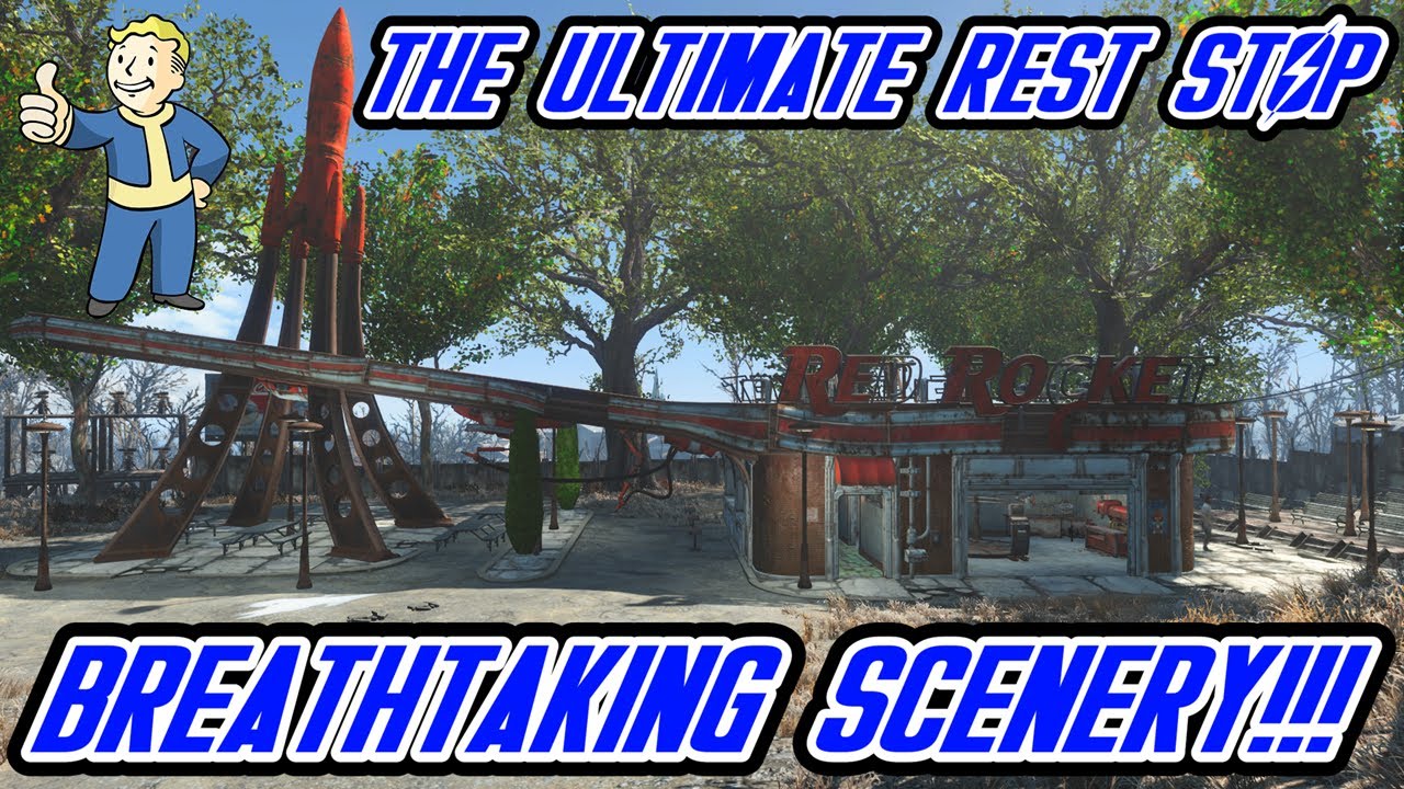 Fallout 4 Red Rocket: The Ultimate Rest Stop Build! #fallout4 #fallout ...