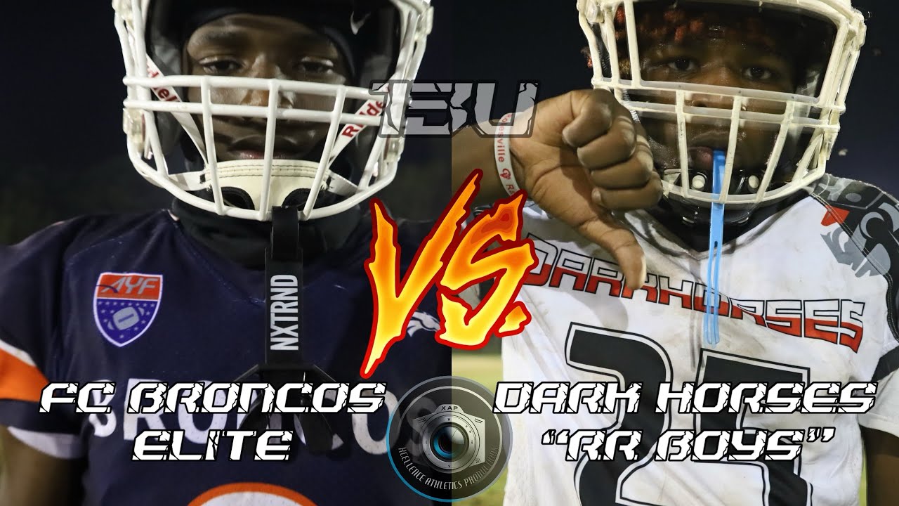 XAP FT 13U FC BRONCOS ELITE VS 13U DARK HORSES “RR BOYZ” #xap # ...