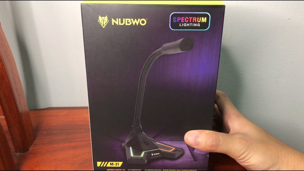 Review MicroPhone NUBWO M31 รีวิวไมโครโฟนเกมมิ่ง Numwo M31 โคตรจะคุ้ม ...
