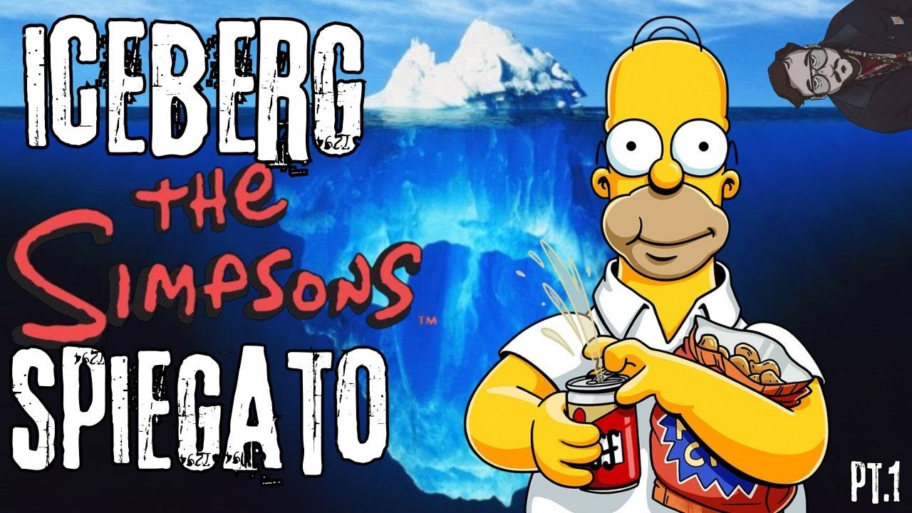 L'ICEBERG dei SIMPSON spiegato è davvero Croccante - Parte 1 - YouTube