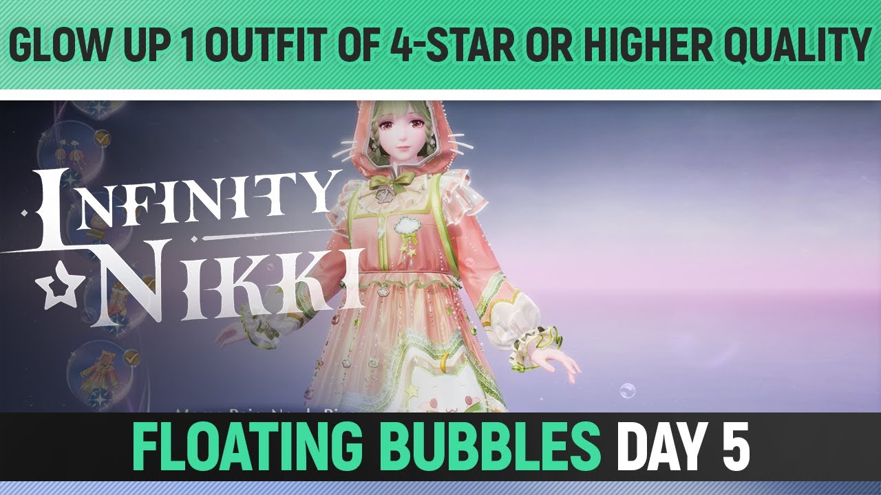 Infinity Nikki - Glow up 1 outfit of 4-star or higher quality ...