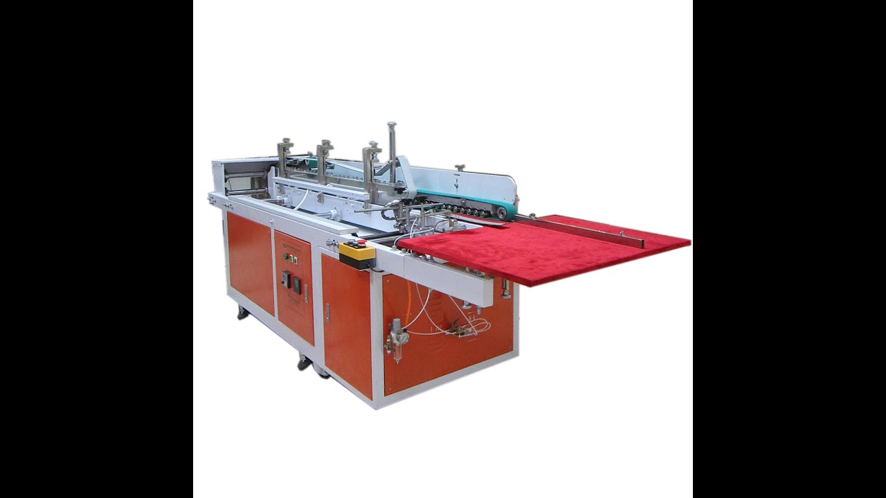 semi Automatic plastic box making machine for PVC PET PP box .mpg - YouTube