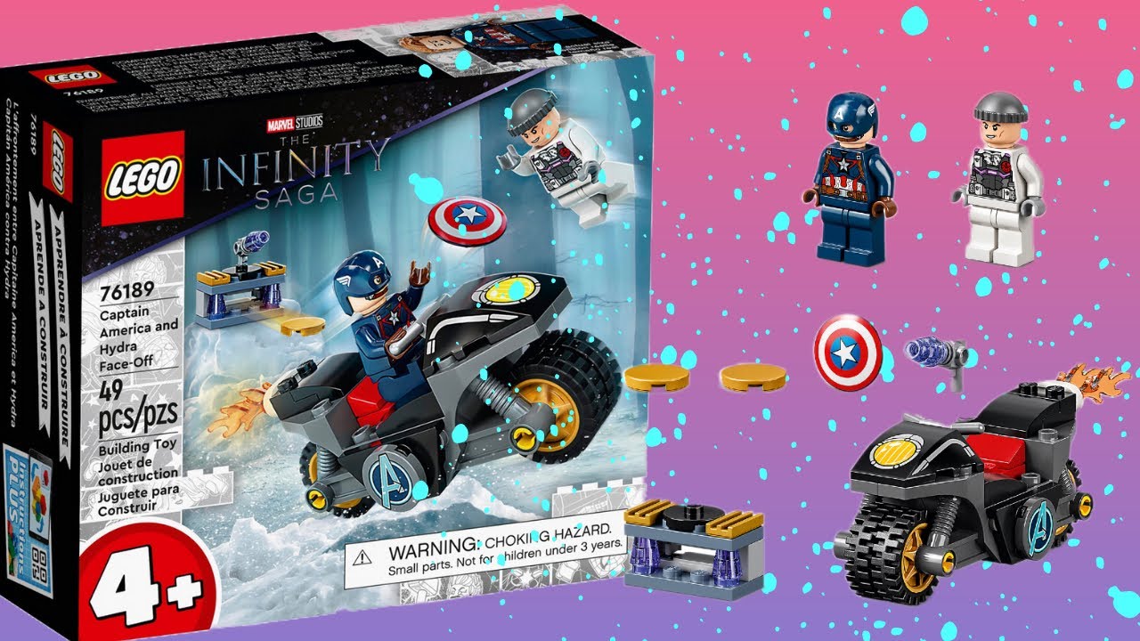 LEGO MARVEL Captain America and Hydra Face-Off 76189 - INSTRUCTION LEGO ...