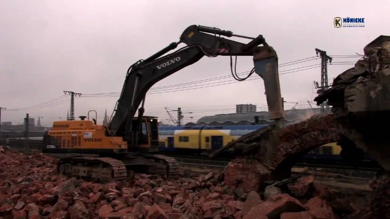 Volvo EC700B hydraulic excavator - YouTube